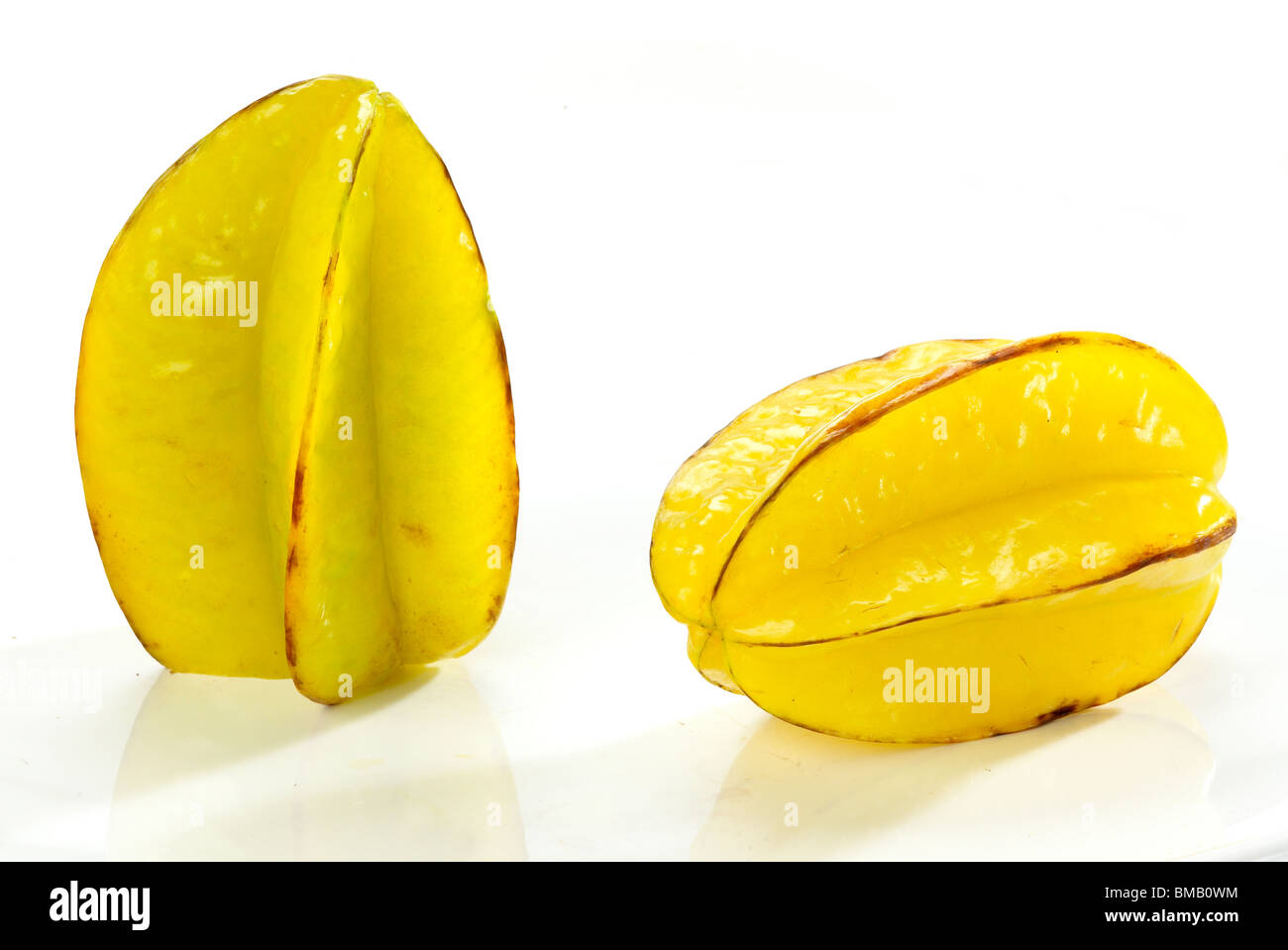 two star fruits Stock Photo - Alamy