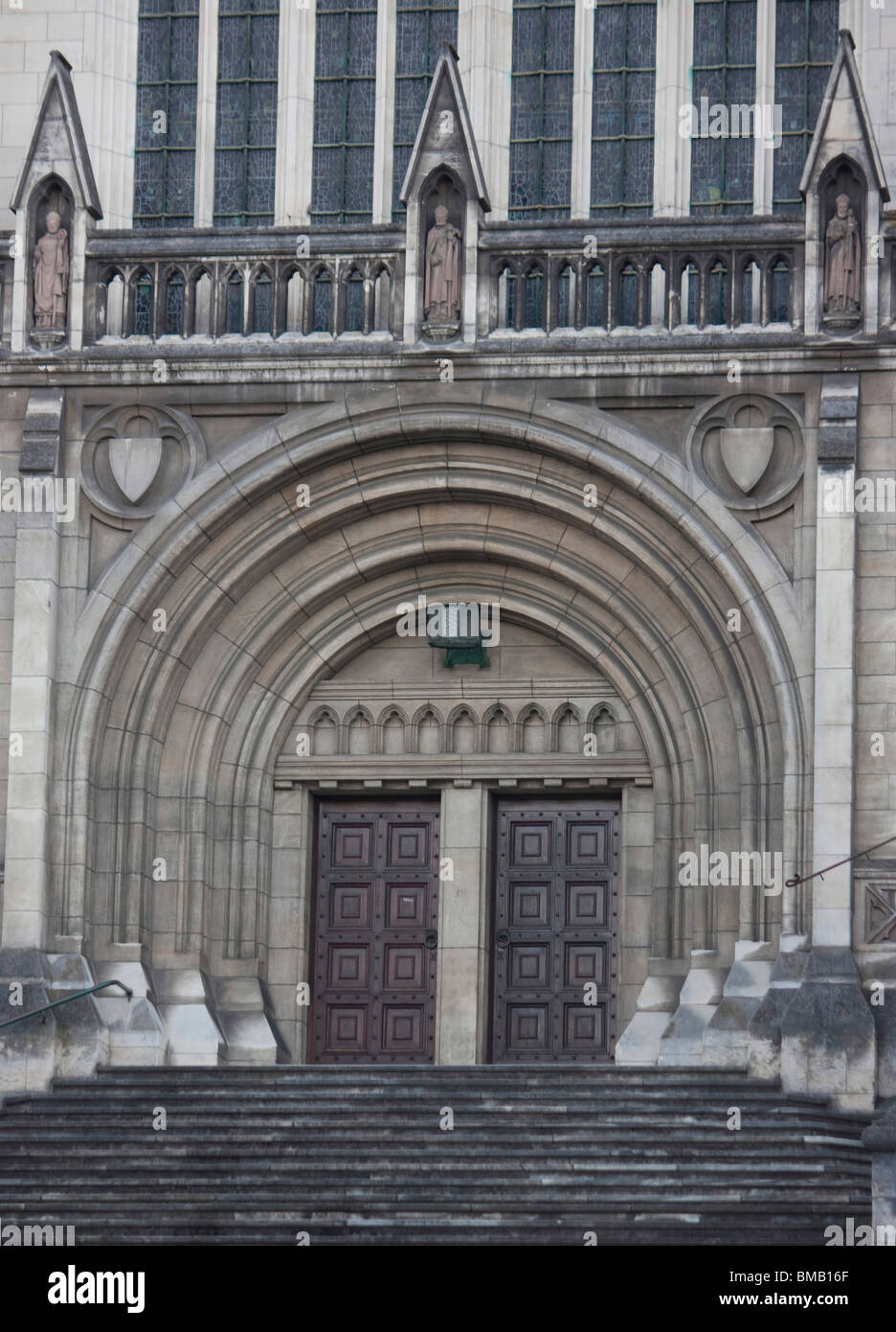 entrance of a church Stock Photo - Alamy