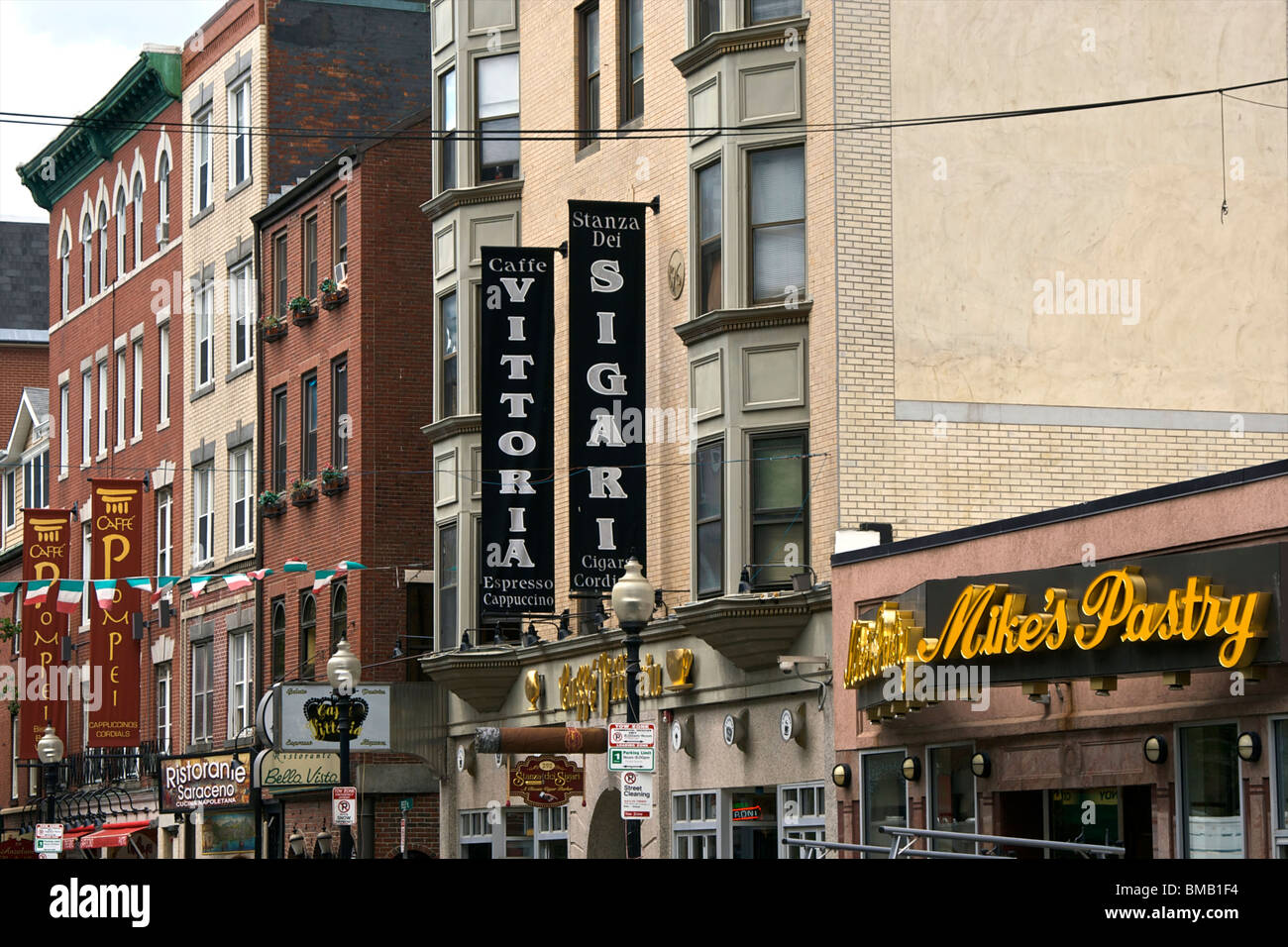 Hanover Street Boston High Resolution Stock Photography and Images - Alamy
