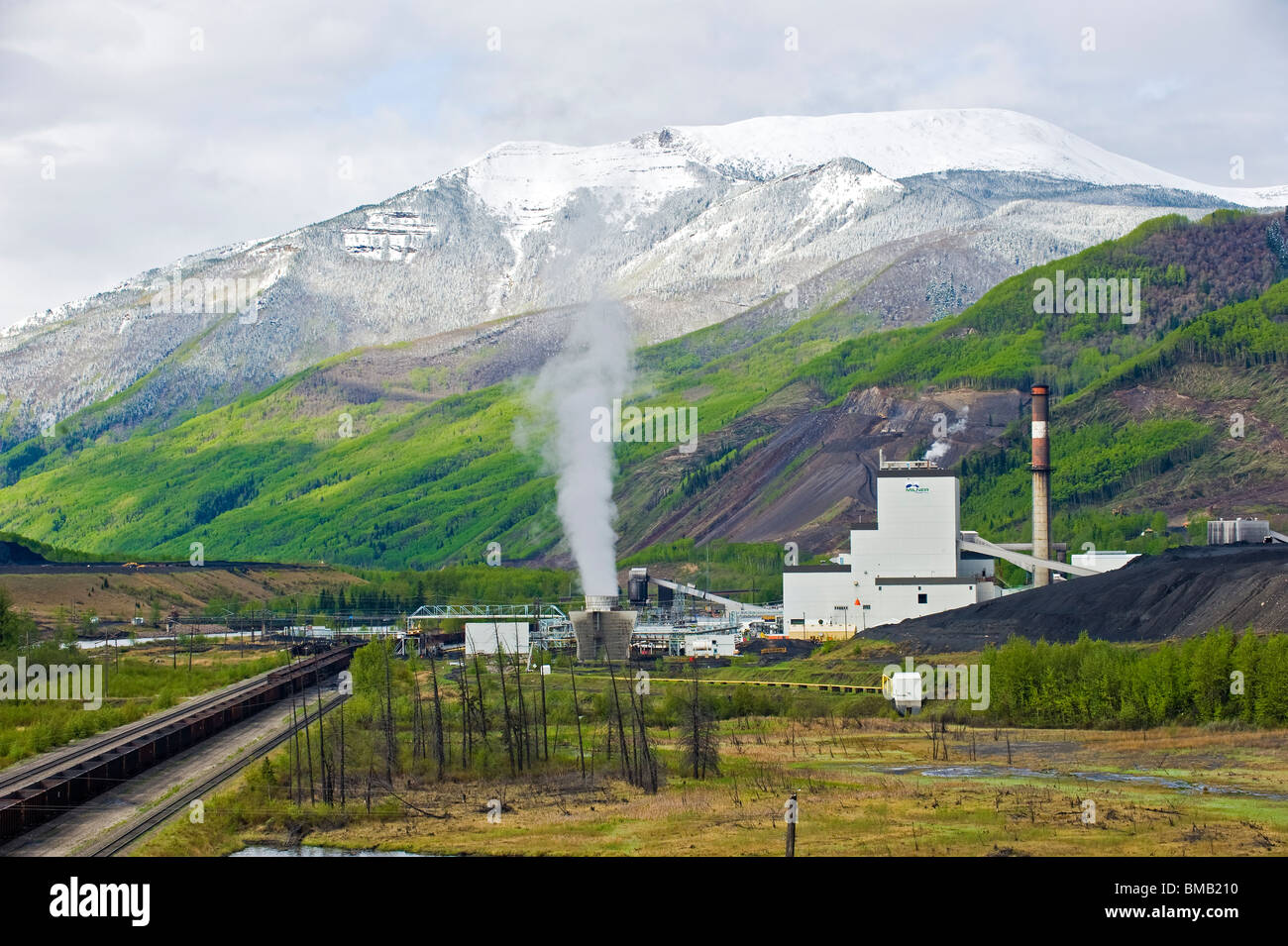 The Milner power plant Stock Photo - Alamy