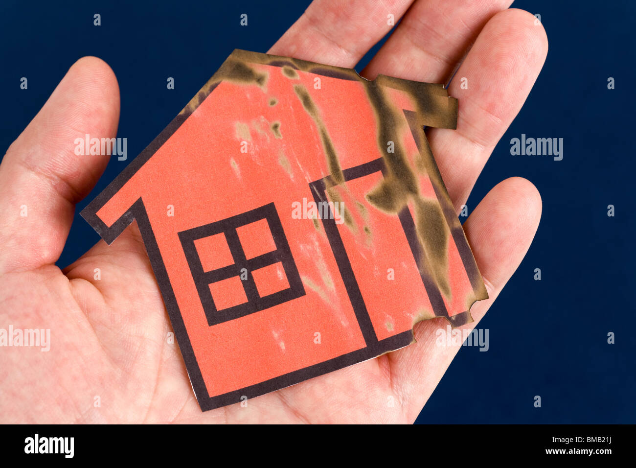 Damaged red sign hi-res stock photography and images - Alamy
