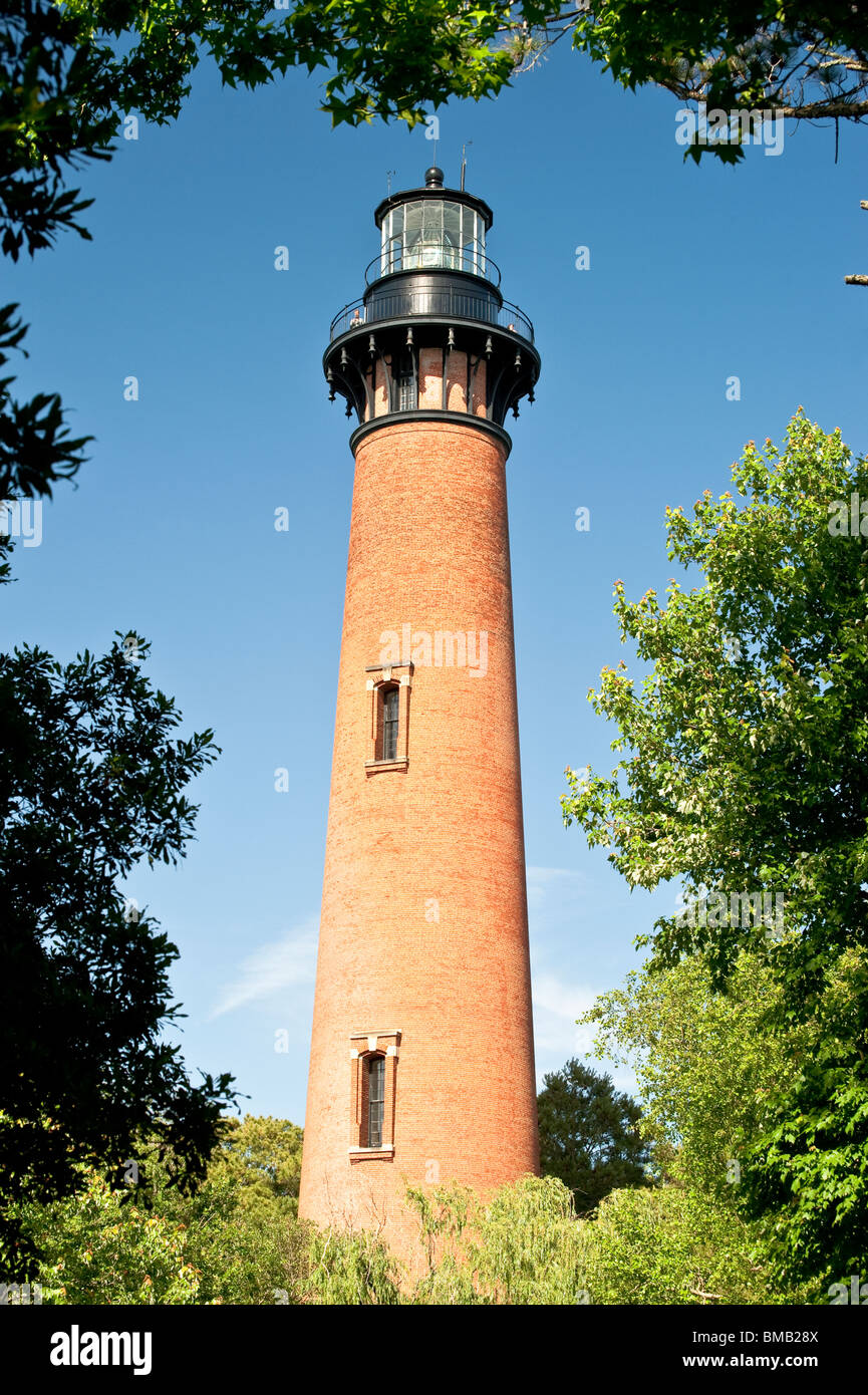 Currituck Beach Lighthouse. Corolla, North Carolina Stock Photo - Alamy