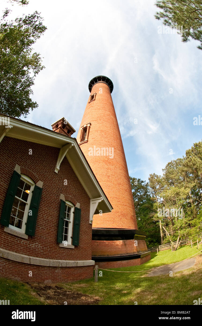 Currituck Beach Lighthouse. Corolla, North Carolina Stock Photo - Alamy