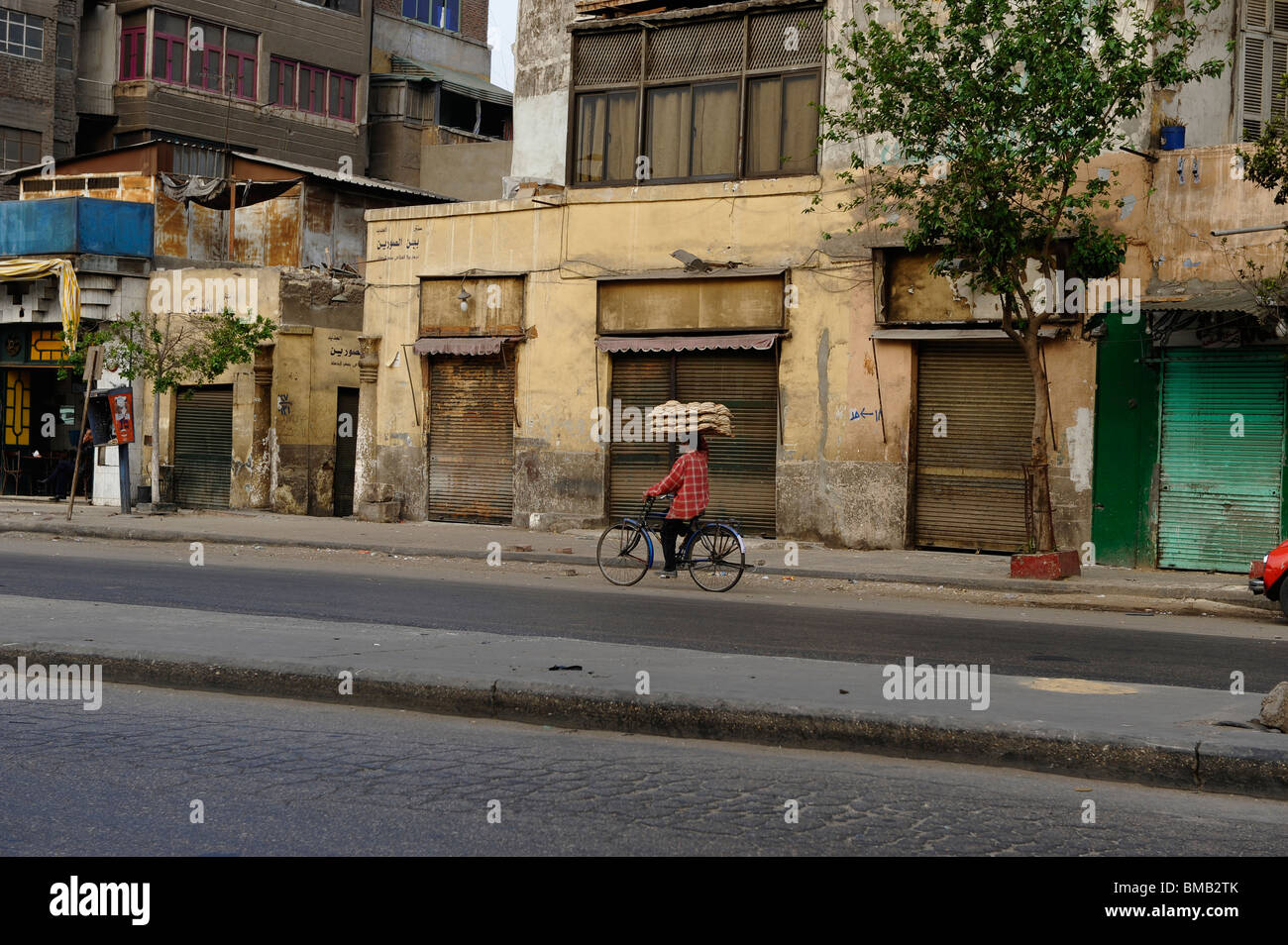 morning street scene near Al Ghuriyya(al ghariya), Islamic Cairo, Cairo ...