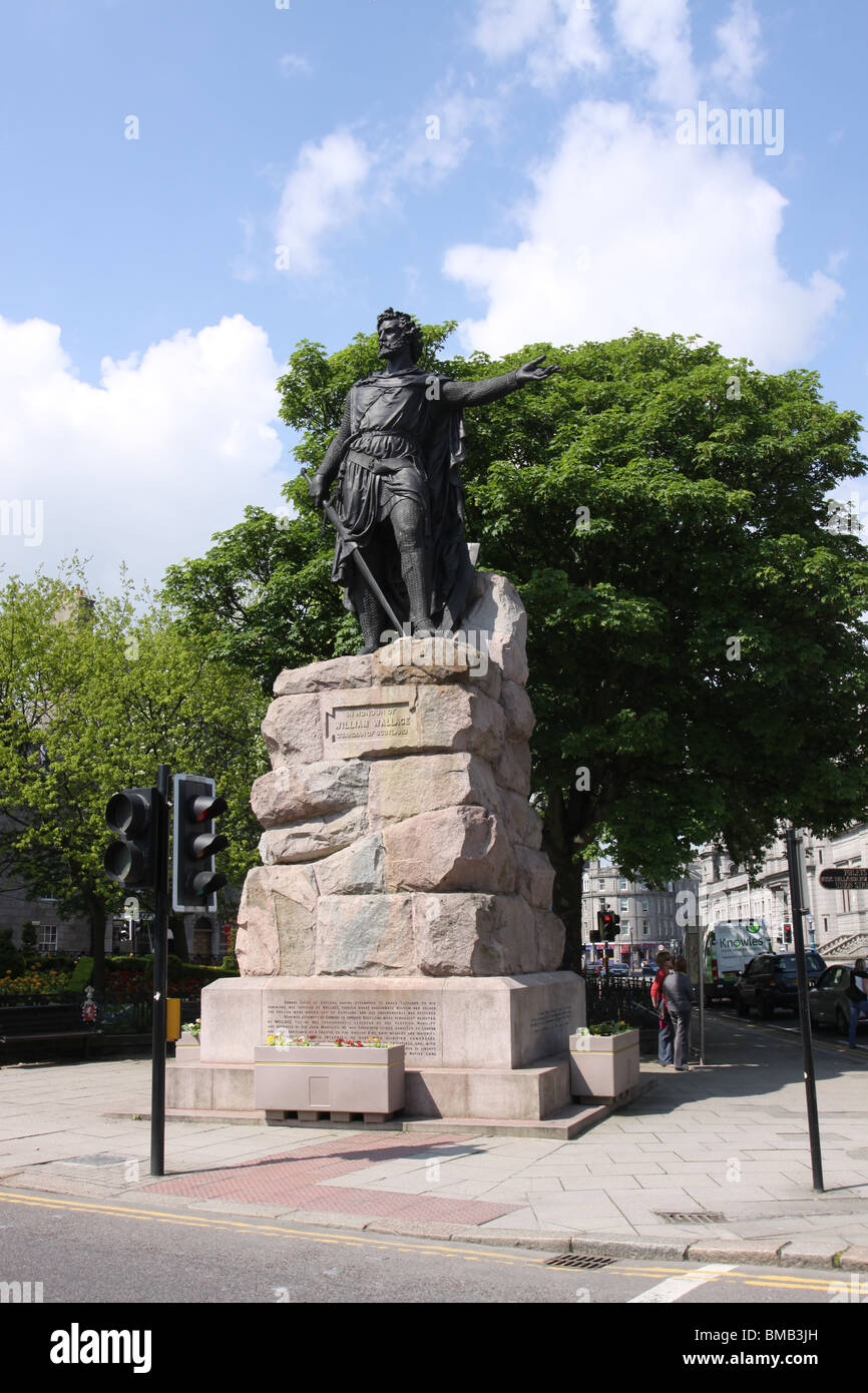 William wallace statue aberdeen scotland hi-res stock photography and ...