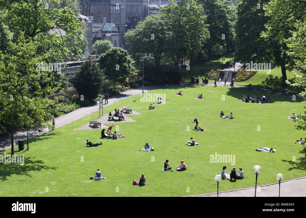 Union terrace gardens aberdeen hi-res stock photography and images - Alamy