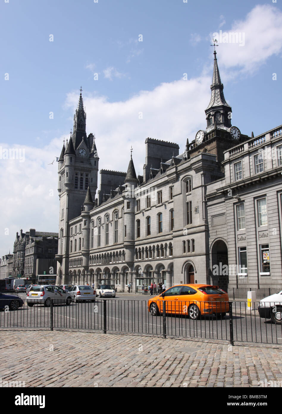 exterior of Aberdeen Town House Scotland May 2010 Stock Photo - Alamy