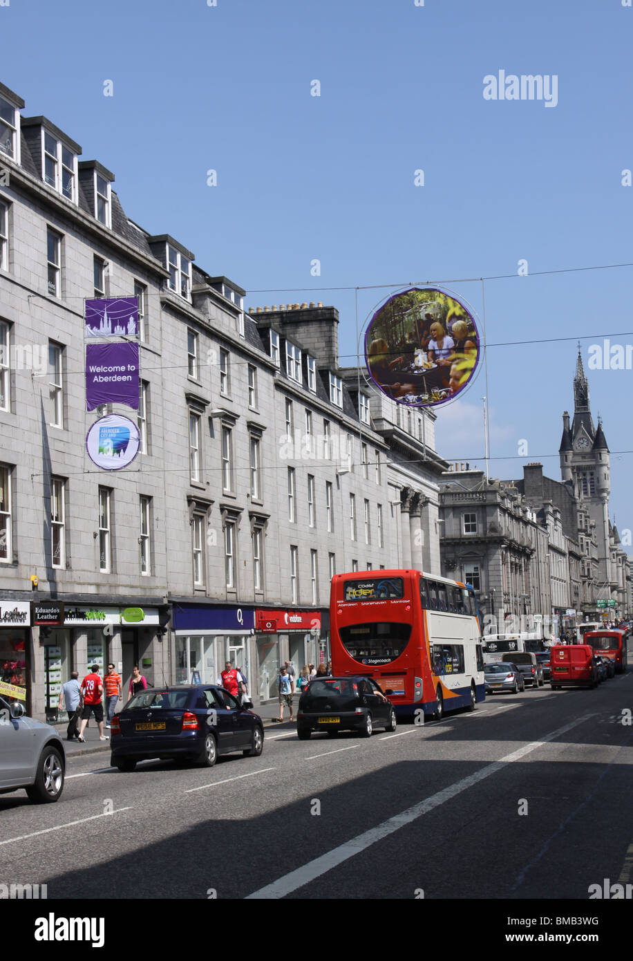Union Street Aberdeen Scotland May 2010 Stock Photo - Alamy