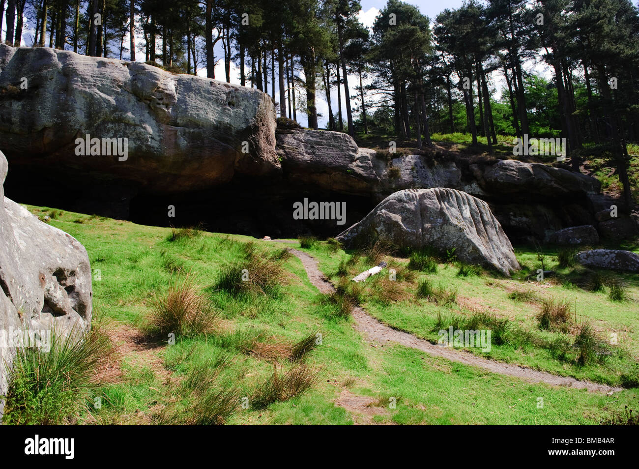 St cuthbert cave hi-res stock photography and images - Alamy