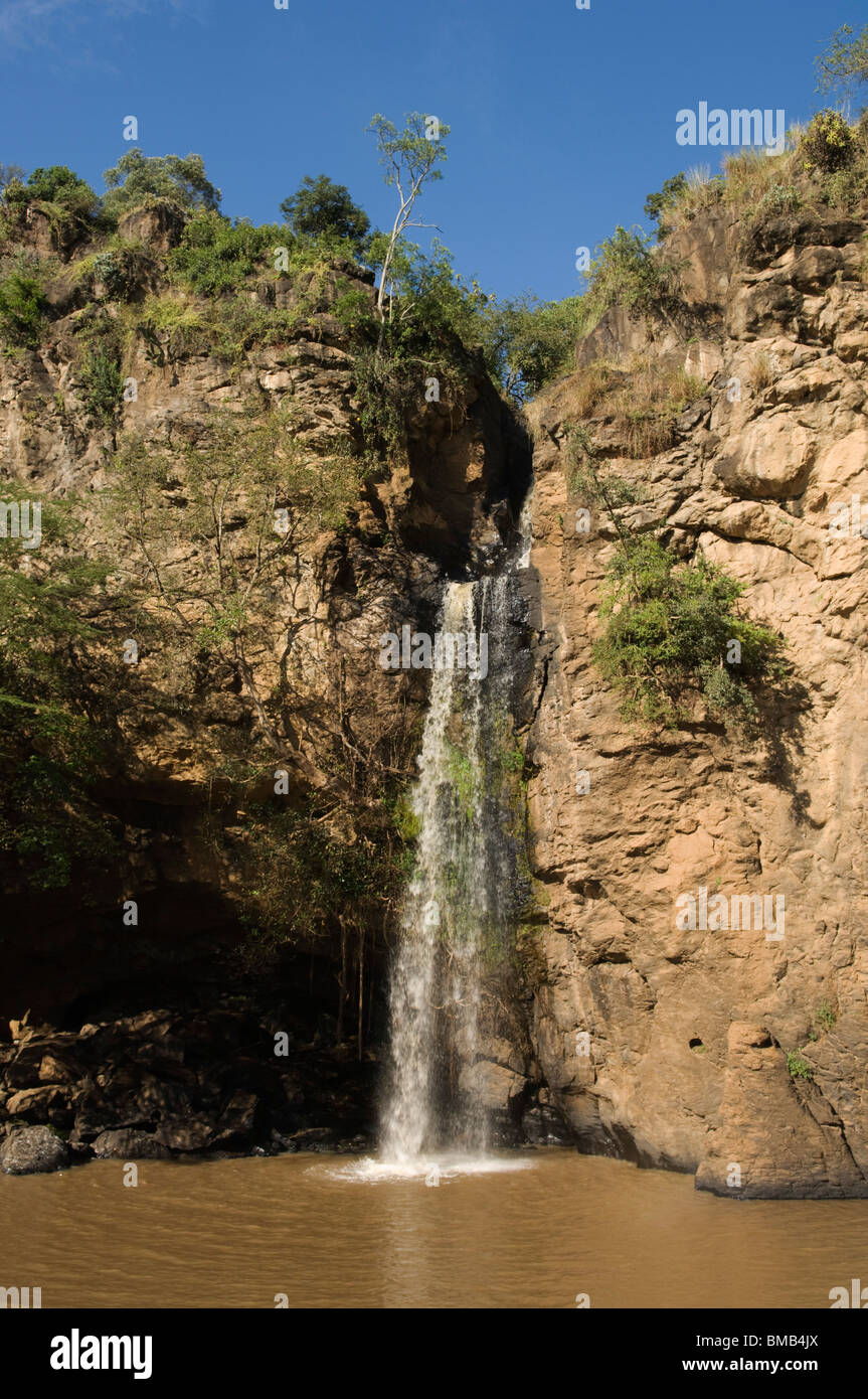 Makalia waterfall, Lake Nakuru National Park, Kenya Stock Photo - Alamy