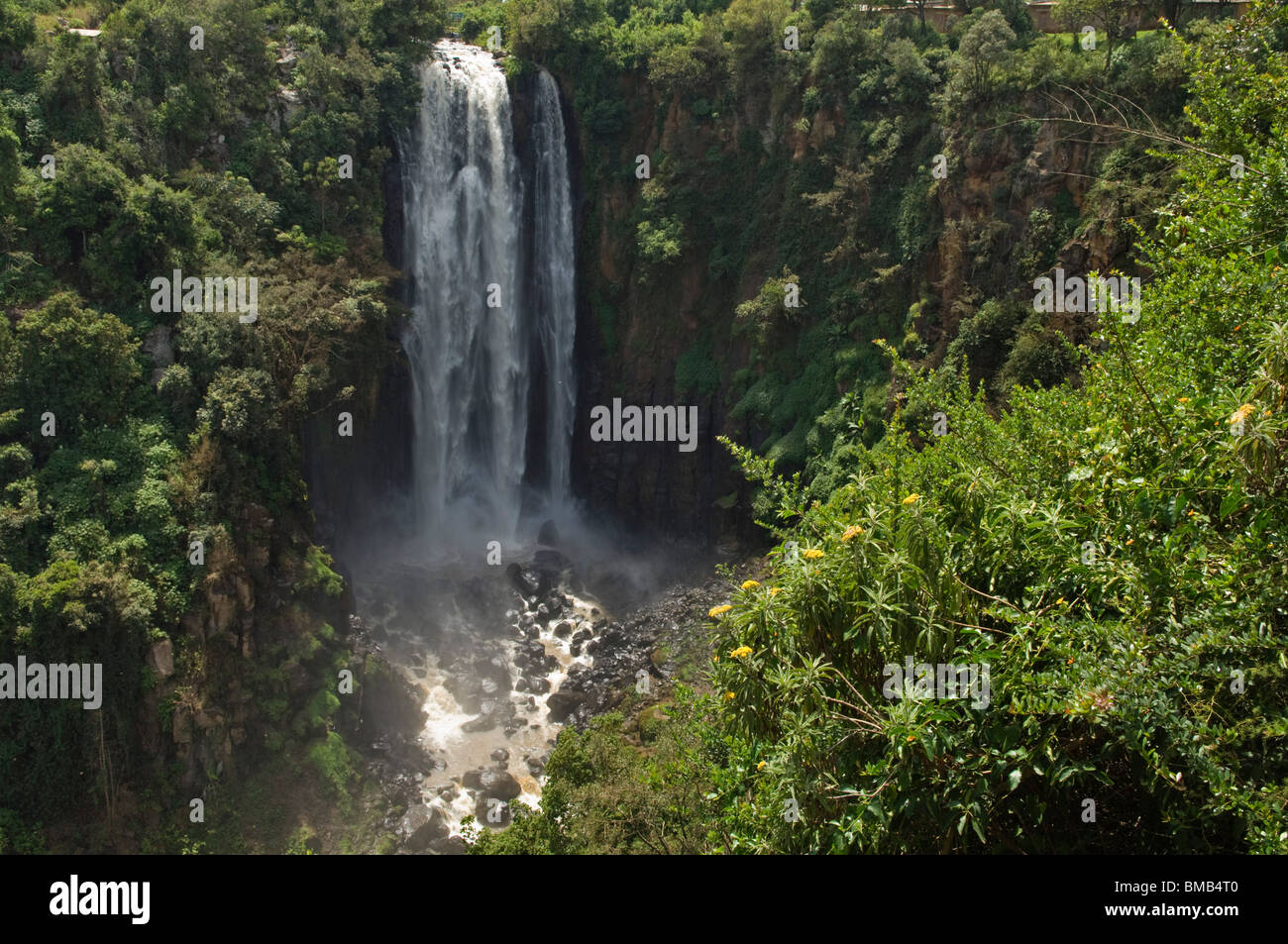 Thomson's falls, Nyahururu, Central highlands, Kenya Stock Photo - Alamy