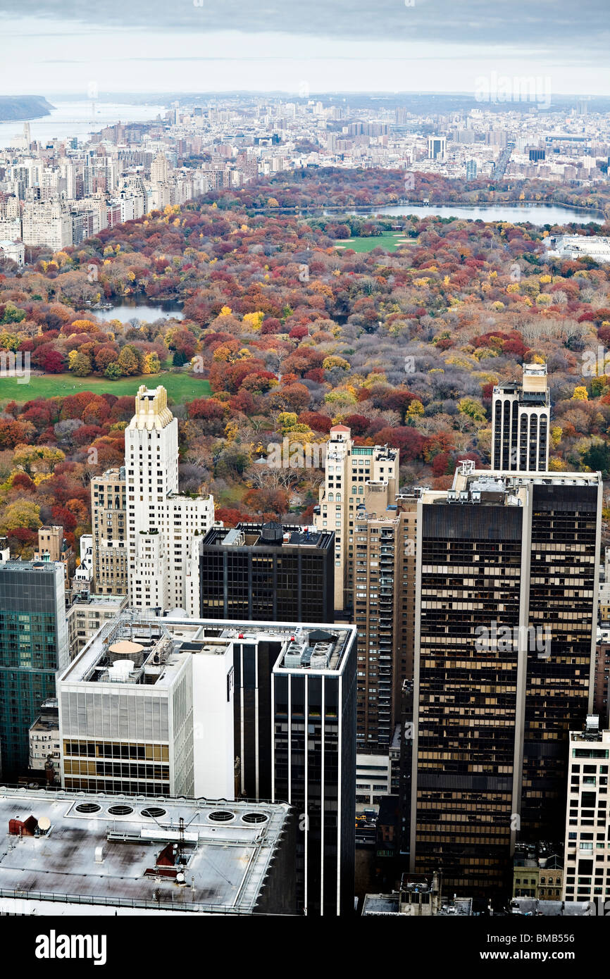 Manhattan fall hi-res stock photography and images - Alamy