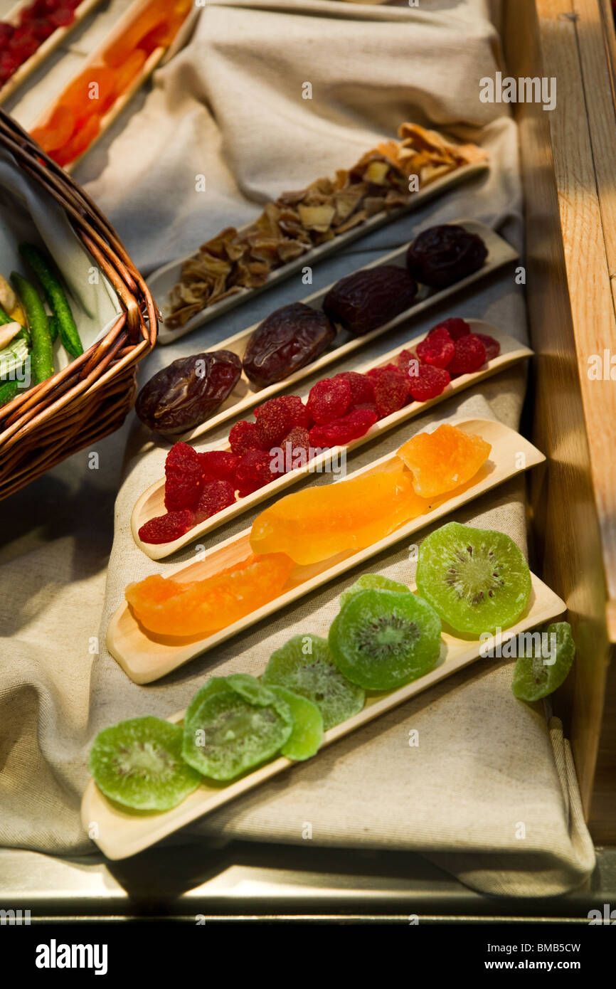 Multi-colored dried fruits Stock Photo - Alamy