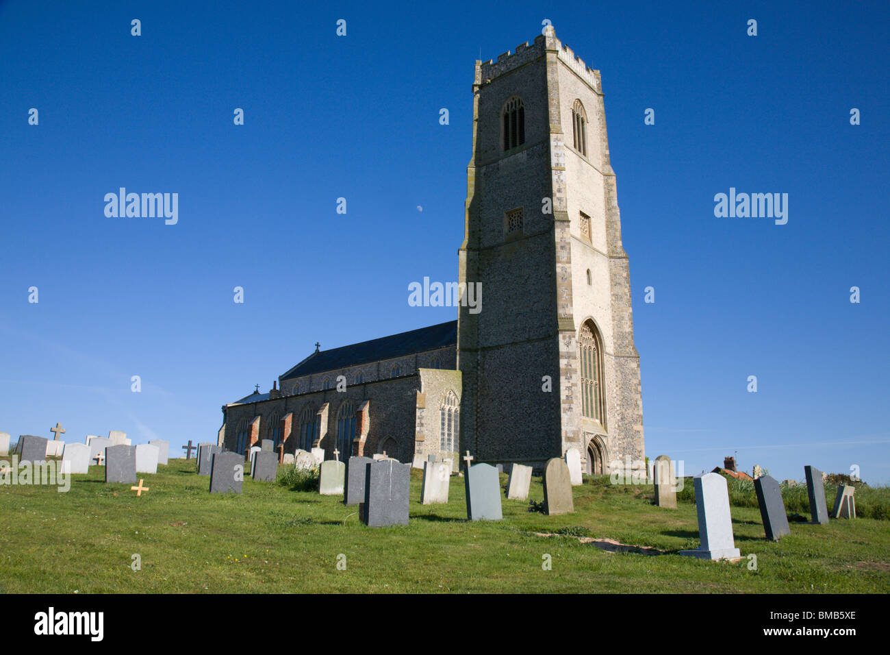 The church of St. Mary in Happisburgh, Norfolk, England, UK Stock Photo ...