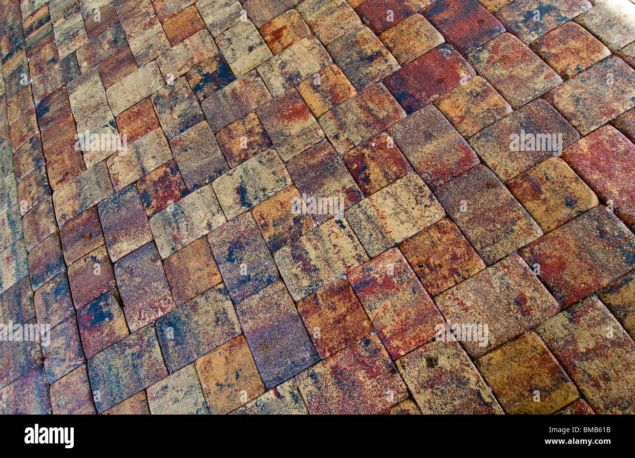Antique brick driveway, Naples, Florida, USA Stock Photo - Alamy