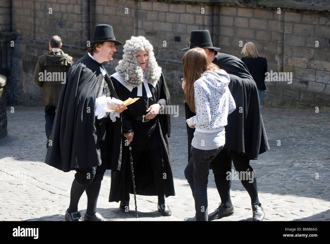 16th century Scottish judge and his assistants "searching for witches ...