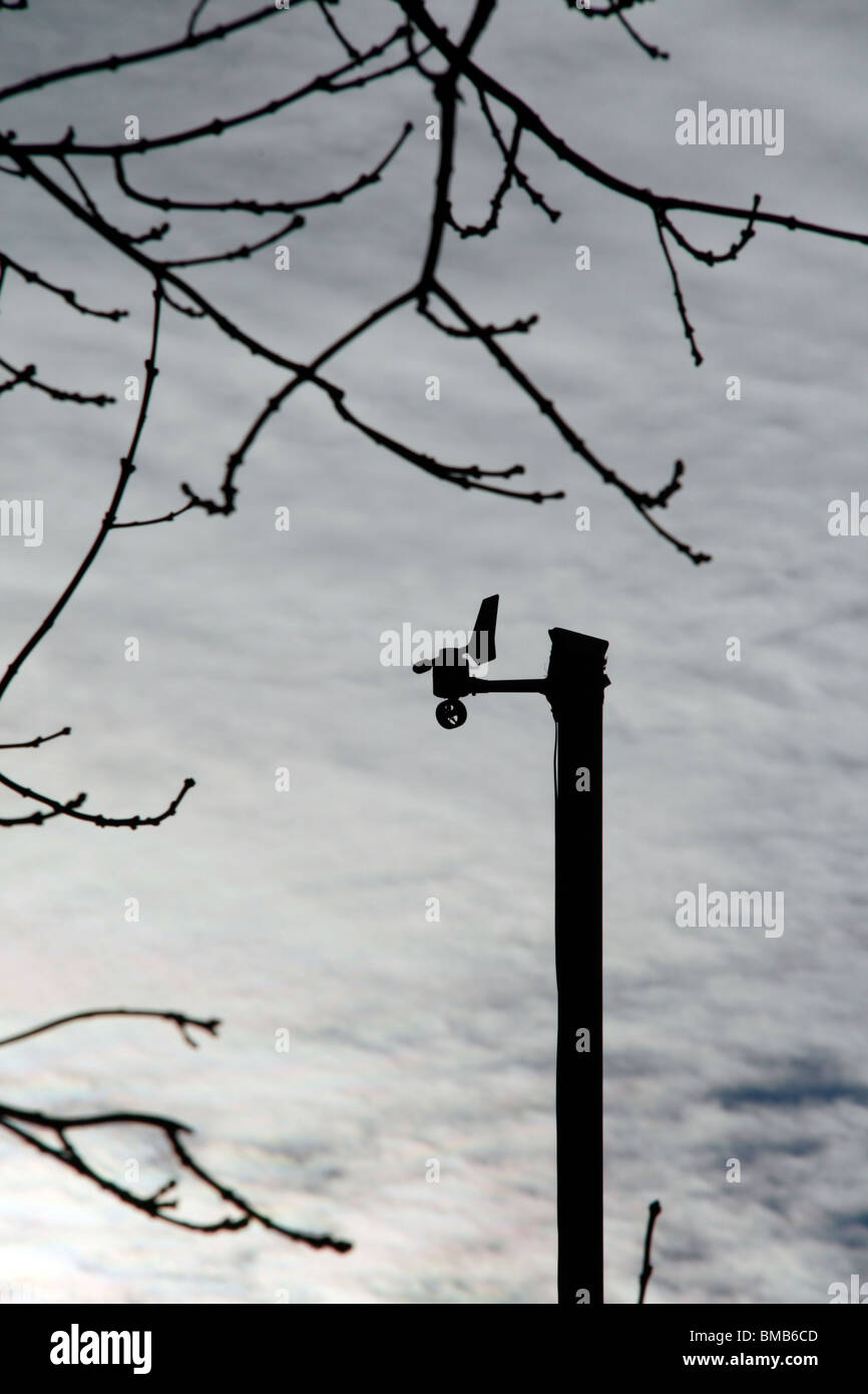 wind gauge weather station instrument Stock Photo - Alamy