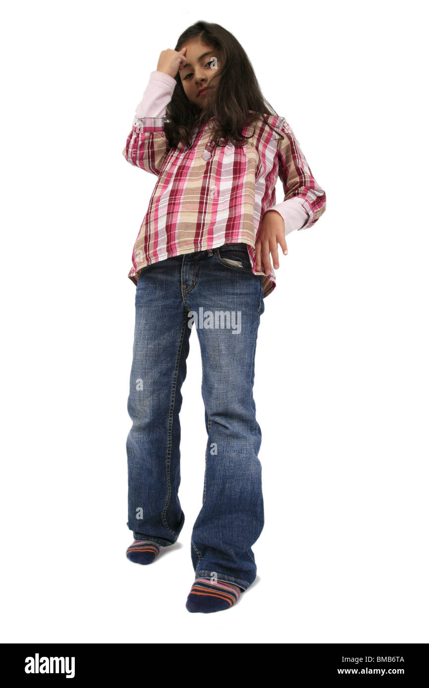 girl giving someone the bird Stock Photo - Alamy