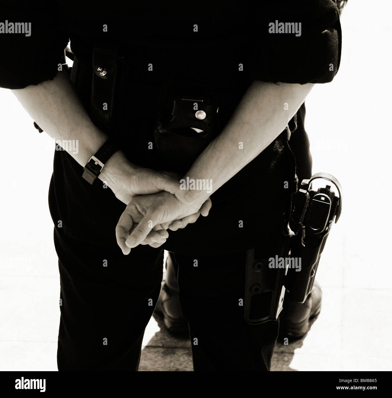 Armed police woman hi-res stock photography and images - Alamy