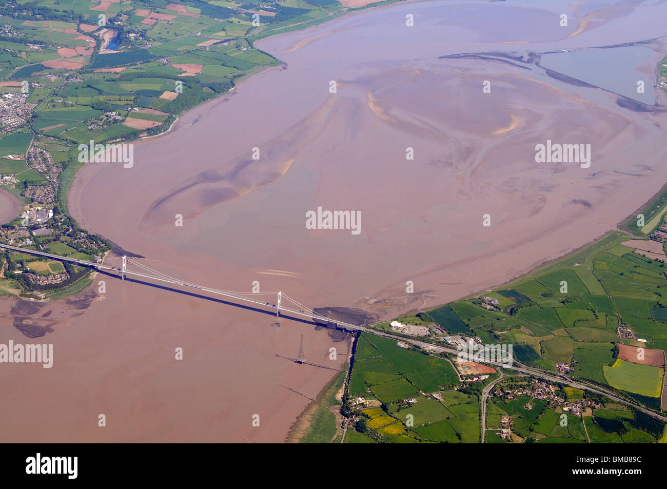 Severn bridge aerial hi-res stock photography and images - Alamy