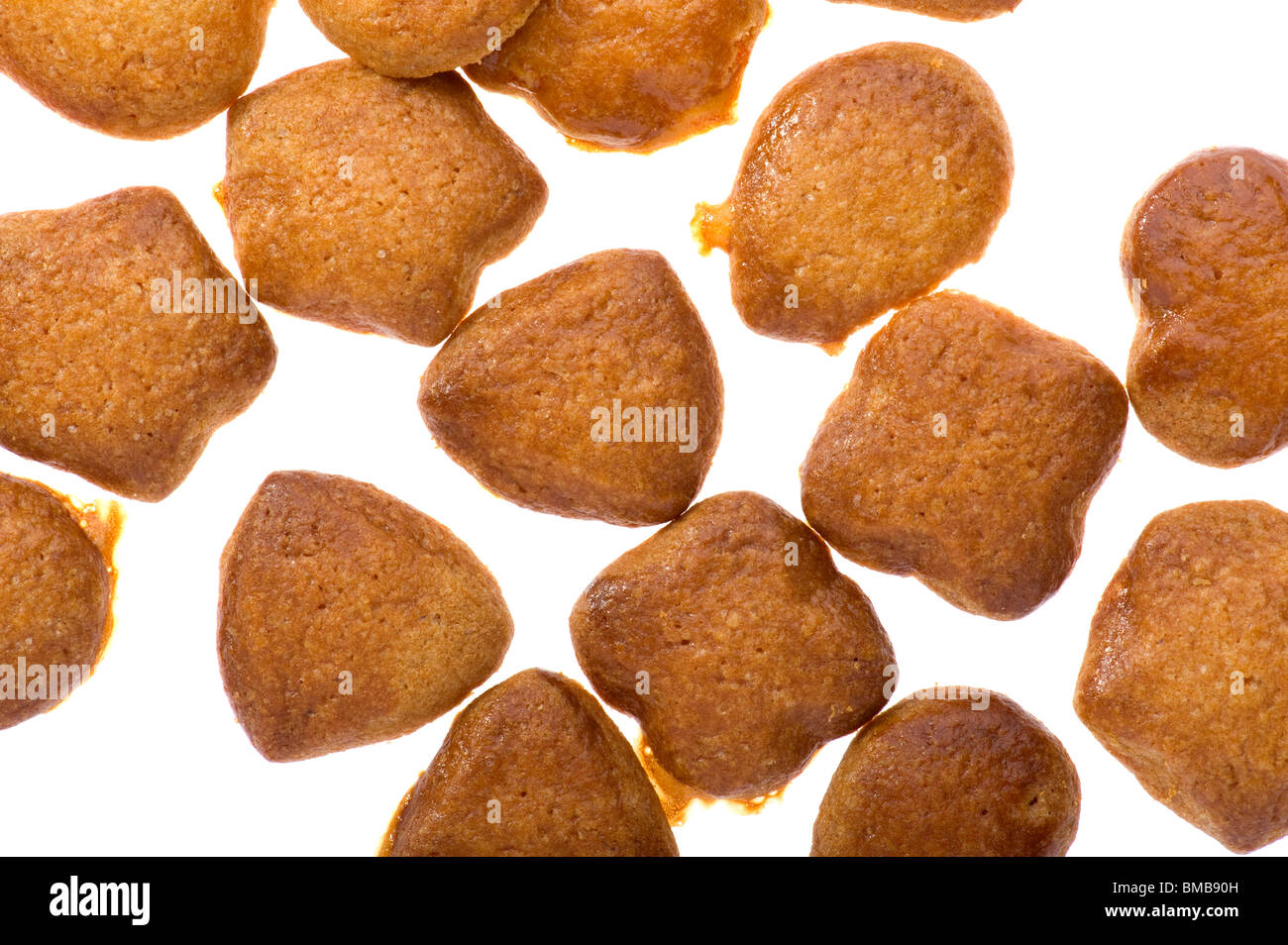 object on white - food cracker close up Stock Photo - Alamy
