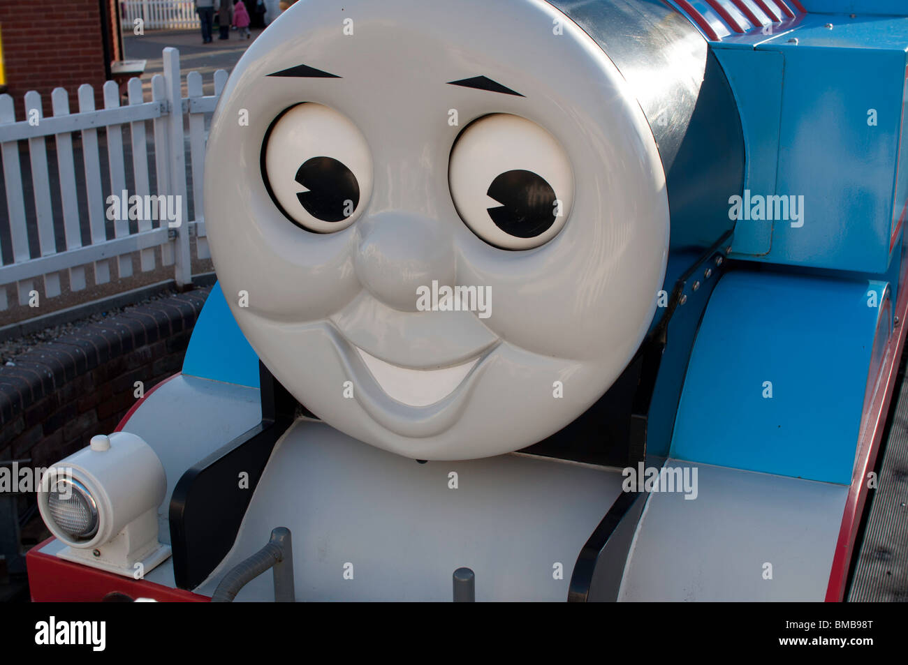 Thomas the Tank engine at Thomas Land, Drayton Manor Stock Photo - Alamy