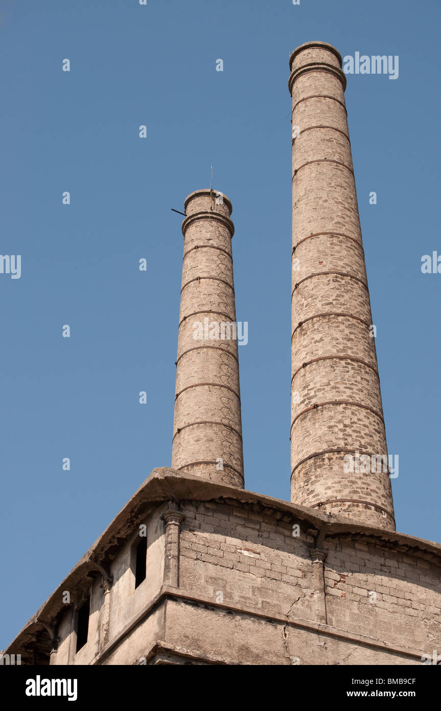 Industrial brick chimney hi-res stock photography and images - Alamy
