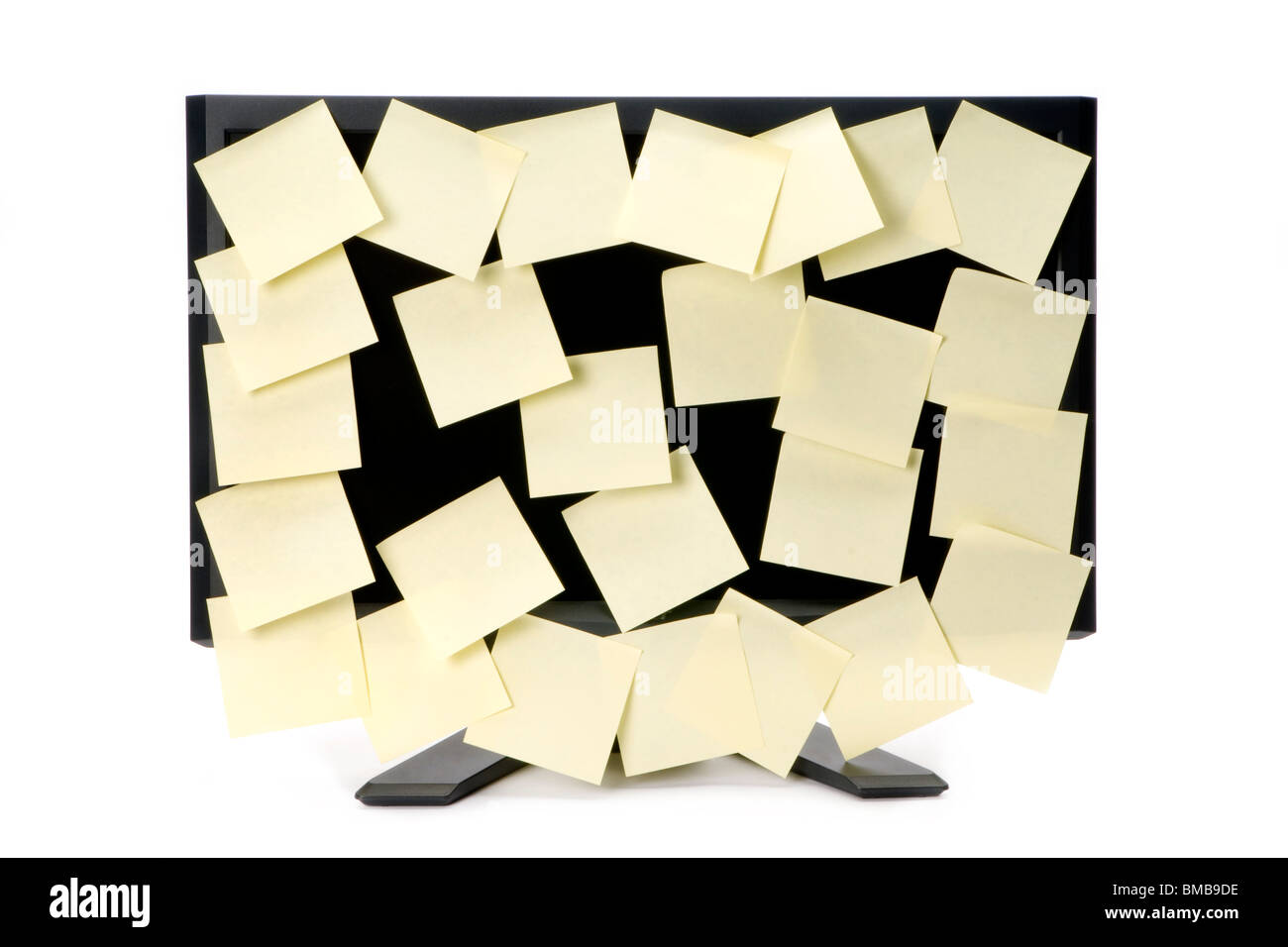 Overwhelmed at office sticky note hi-res stock photography and images ...