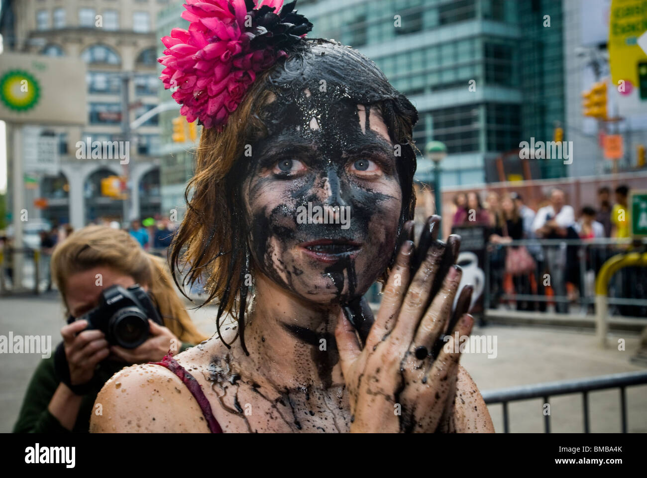 Bp deepwater horizon oil spill protest hi-res stock photography and ...