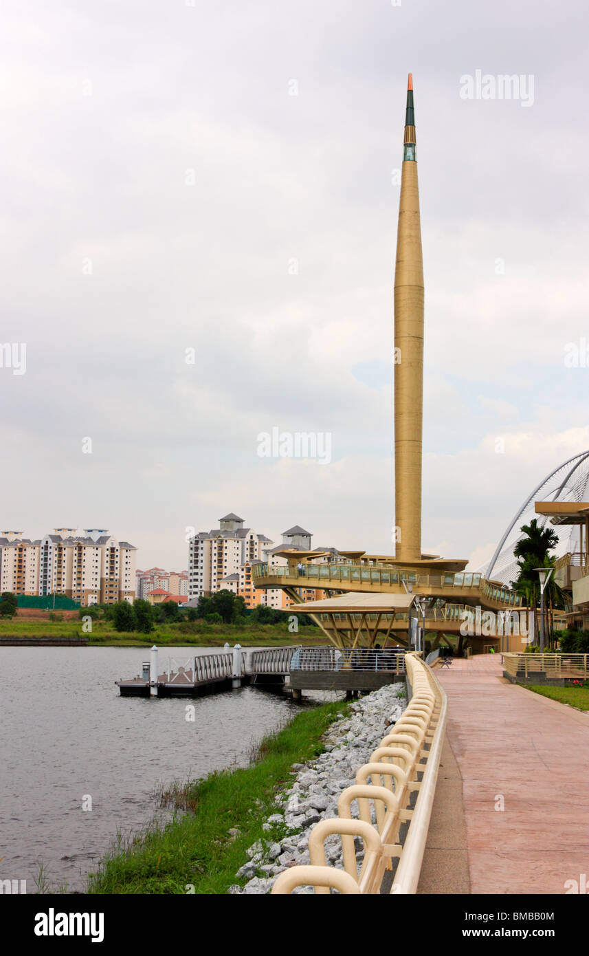 The Millennium Monument in Putrajaya, Malaysia Stock Photo - Alamy