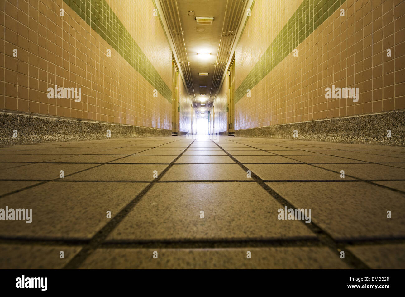 corridor in a houseing building Stock Photo - Alamy