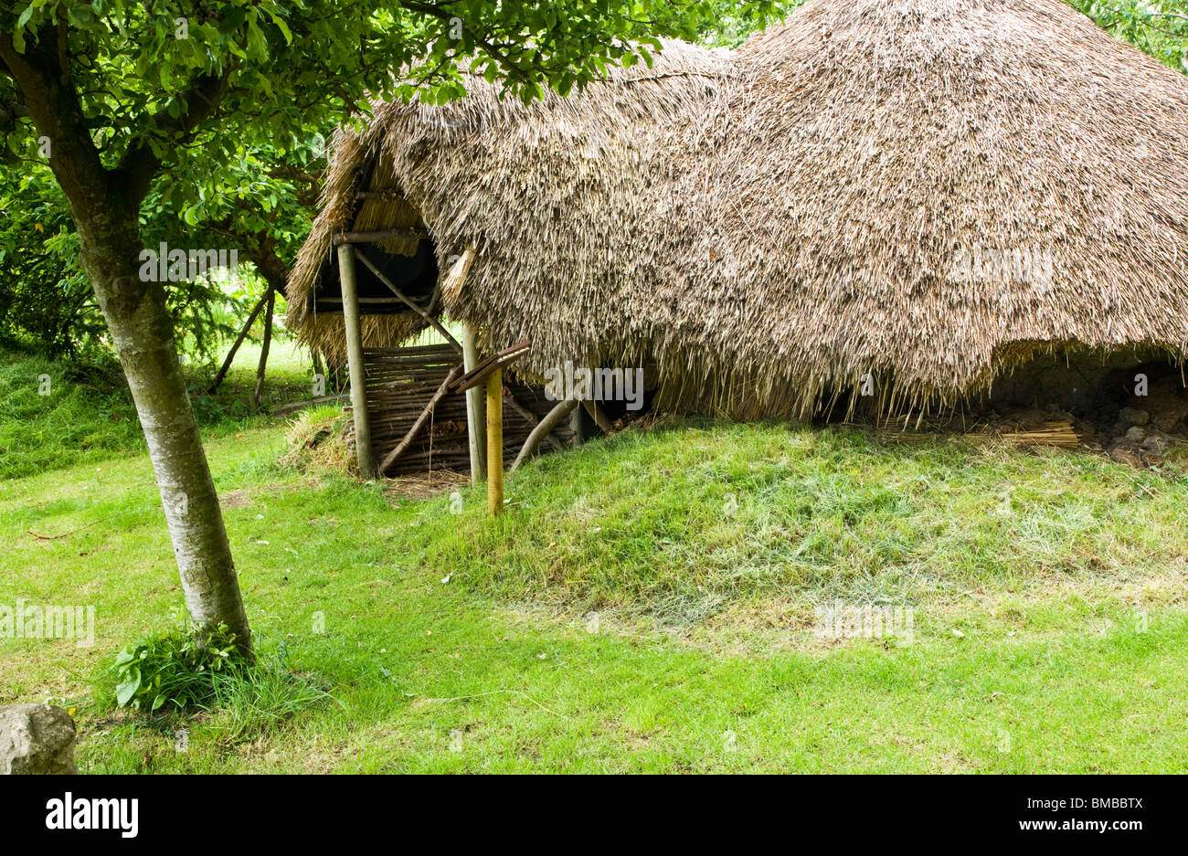 Iron age roundhouse hi-res stock photography and images - Alamy