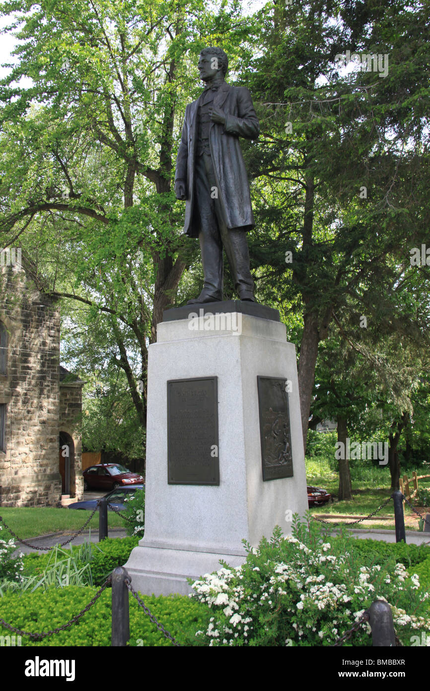 Camp Curtin Historic Marker and Monument in Harrisburg Stock Photo - Alamy