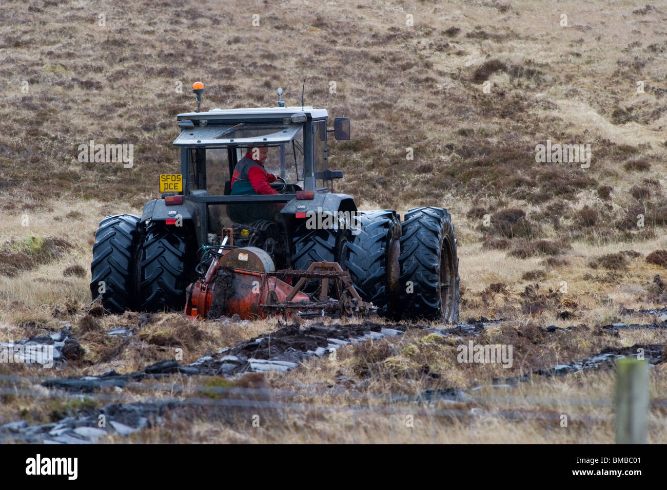 Tractor moorland hi-res stock photography and images - Alamy