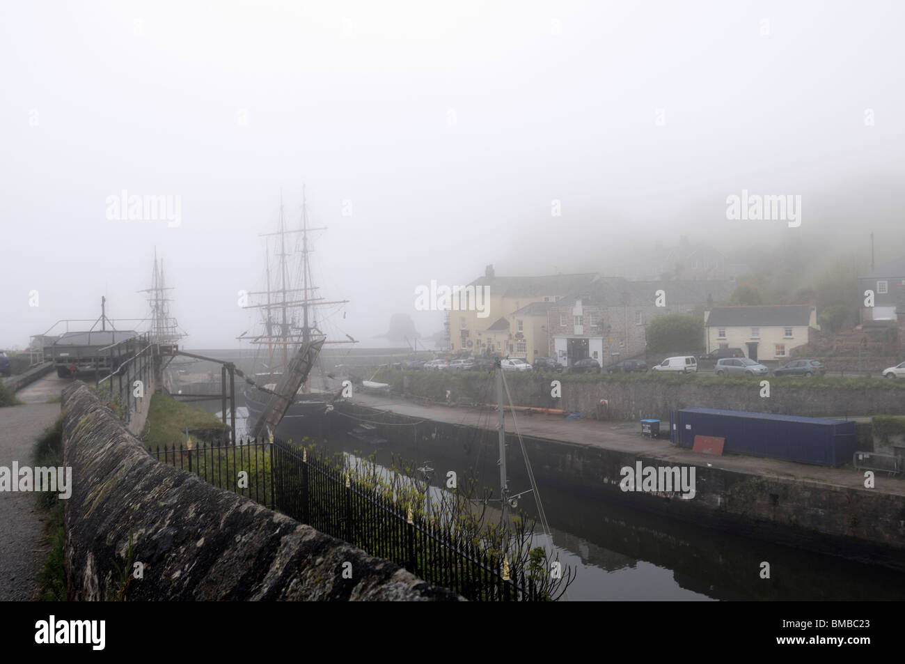Tall ships in charlestown harbour hi-res stock photography and images ...