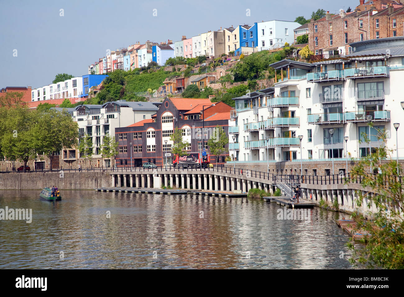 Floating harbour, Hotwells, Bristol Stock Photo - Alamy