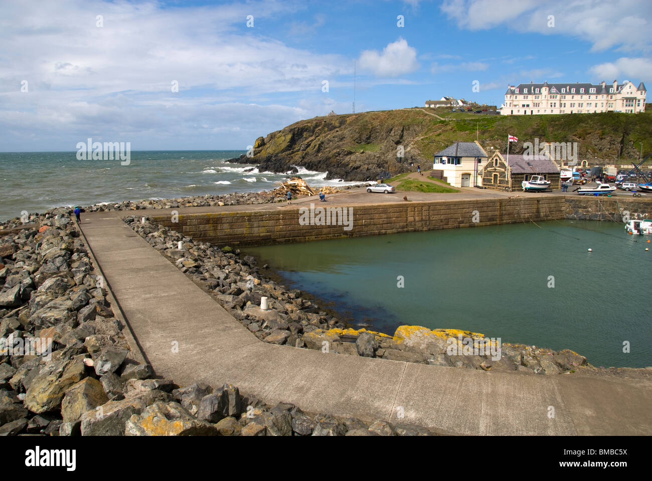 Portpatrick harbour, Dumfries and Galloway, Scotland, UK Stock Photo ...