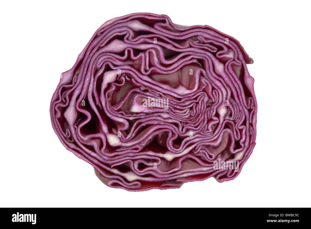 Half red cabbage in hi-res stock photography and images - Alamy