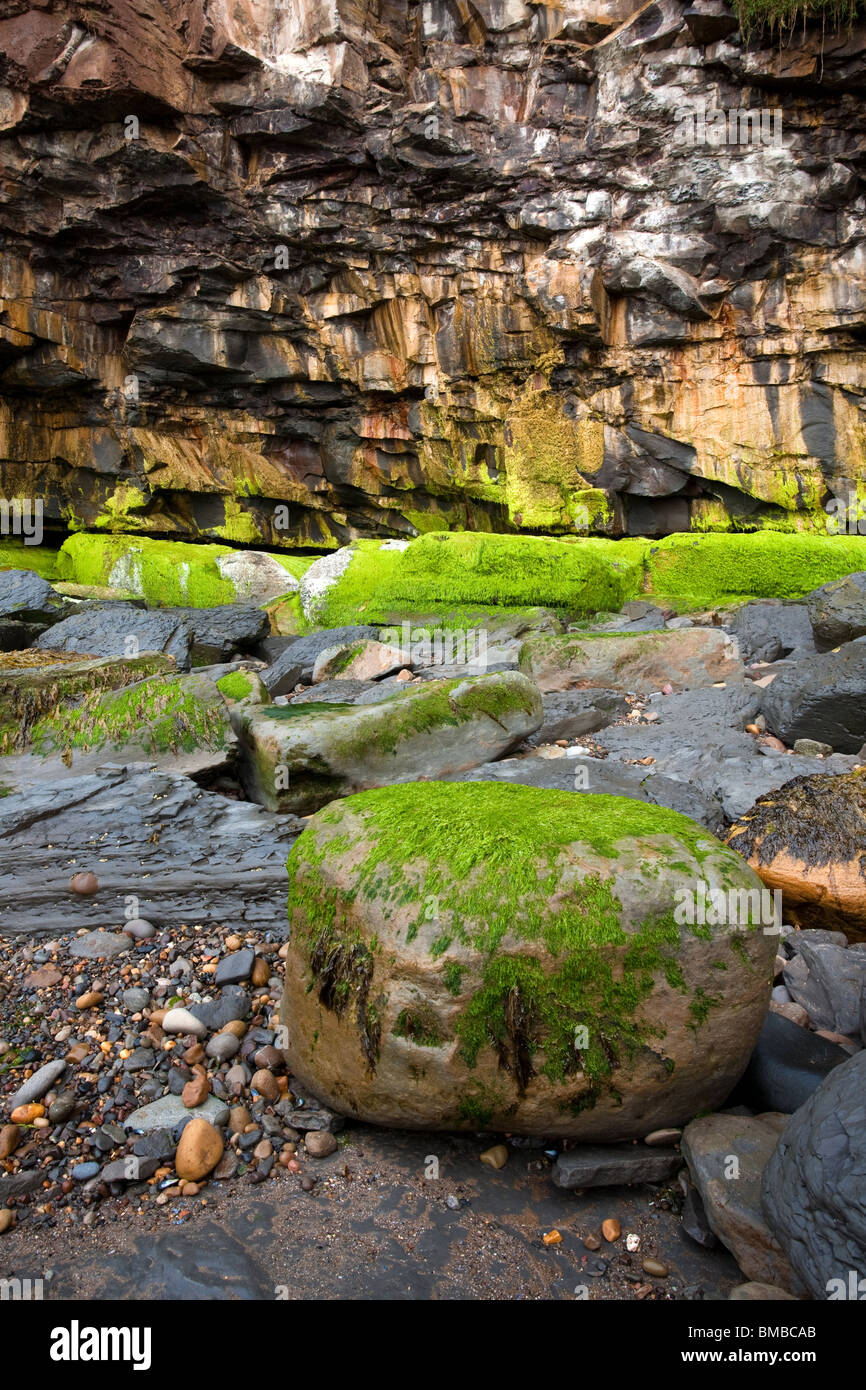 Coastal Rocks Under Hunt Cliff at Saltburn-by-the-Sea, Cleveland ...