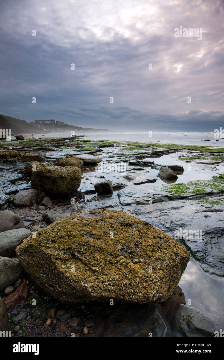 Saltburn by the sea hunt cliff hi-res stock photography and images - Alamy