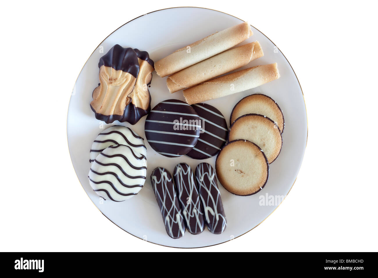 Biscuits plate selection hi-res stock photography and images - Alamy