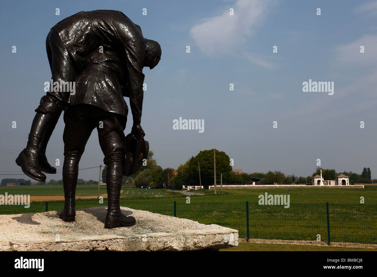 The Australian 'Cobbers' First World War memorial at Fromelles in ...