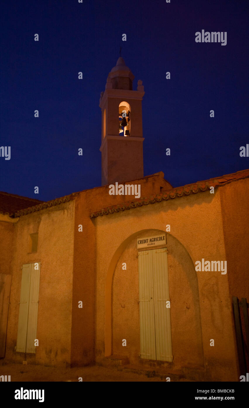 Bell tower at night Stock Photo - Alamy