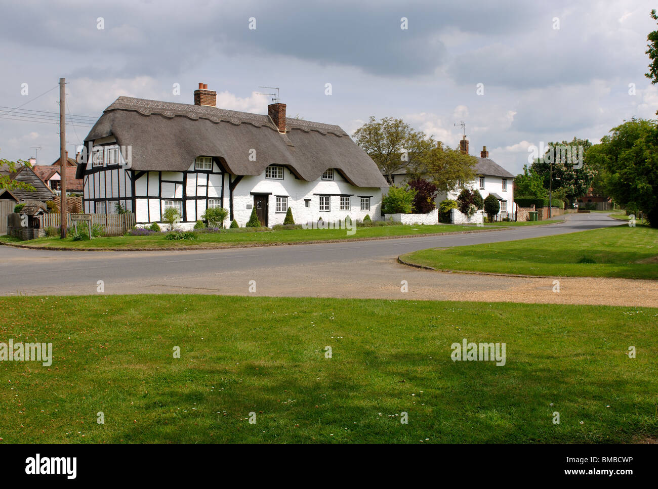 Cottages in Lower Quinton, Warwickshire, England, UK Stock Photo - Alamy
