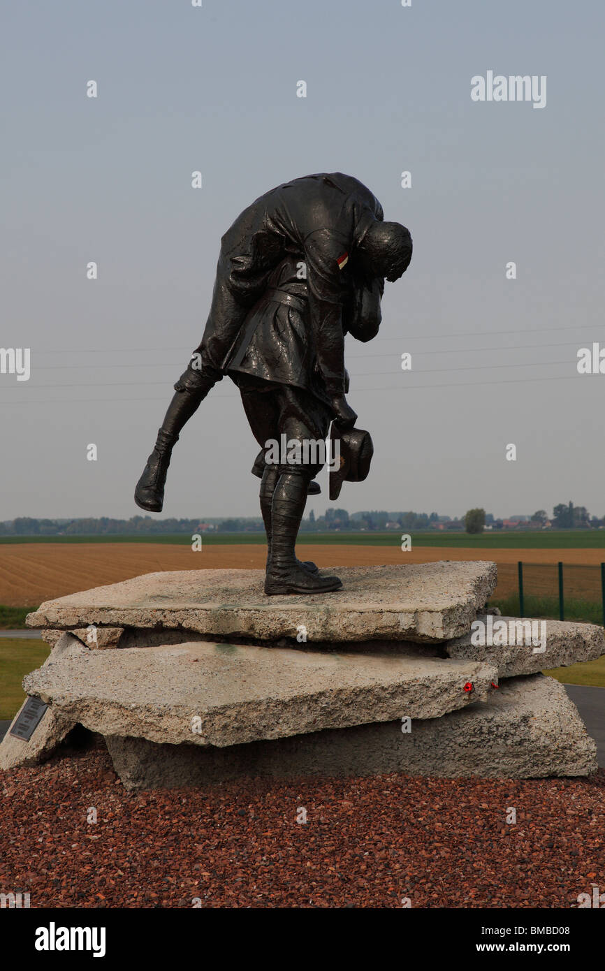 The Australian 'Cobbers' First World War memorial at Fromelles in ...