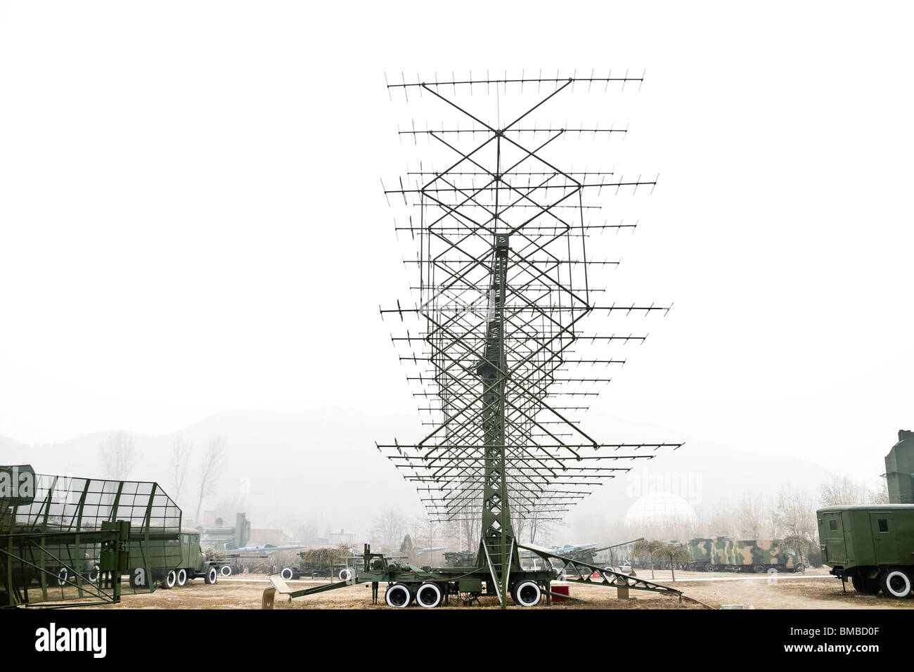 military mobile radar station in china Stock Photo - Alamy