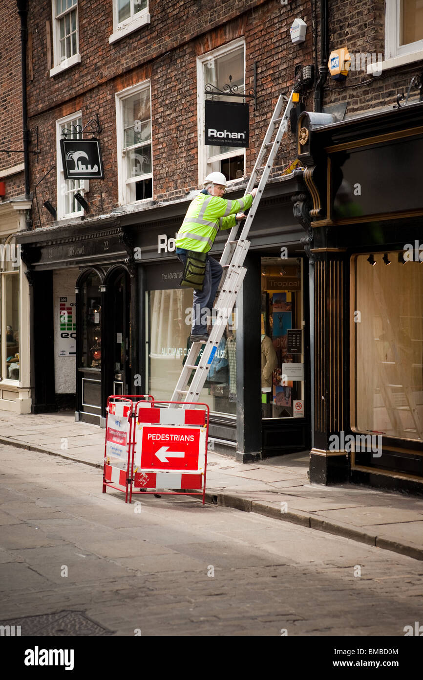 Rural telephone worker hi-res stock photography and images - Alamy
