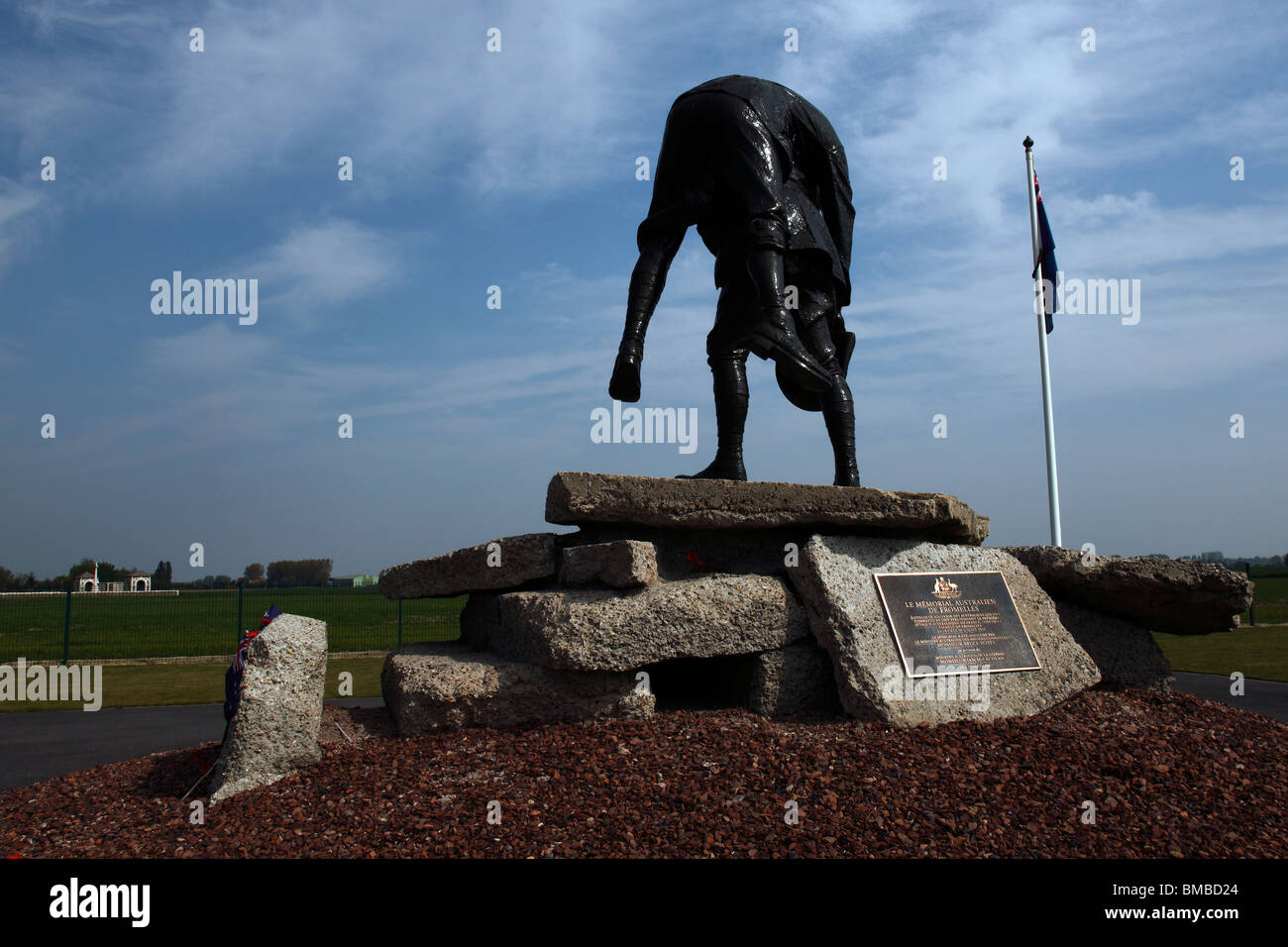 The Australian 'Cobbers' First World War memorial at Fromelles in ...