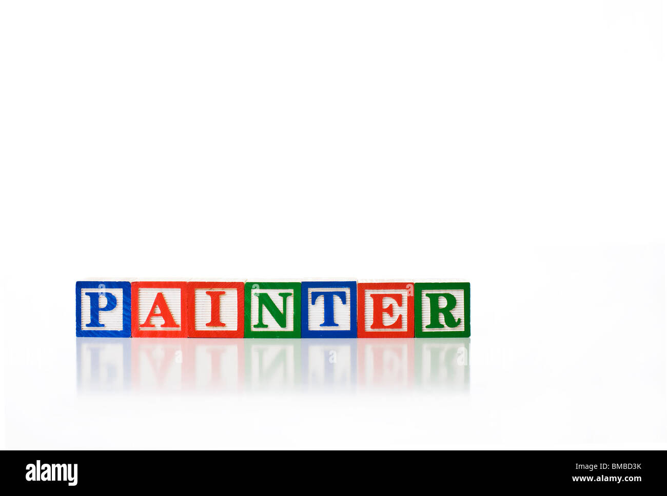 Letter painter hi-res stock photography and images - Alamy
