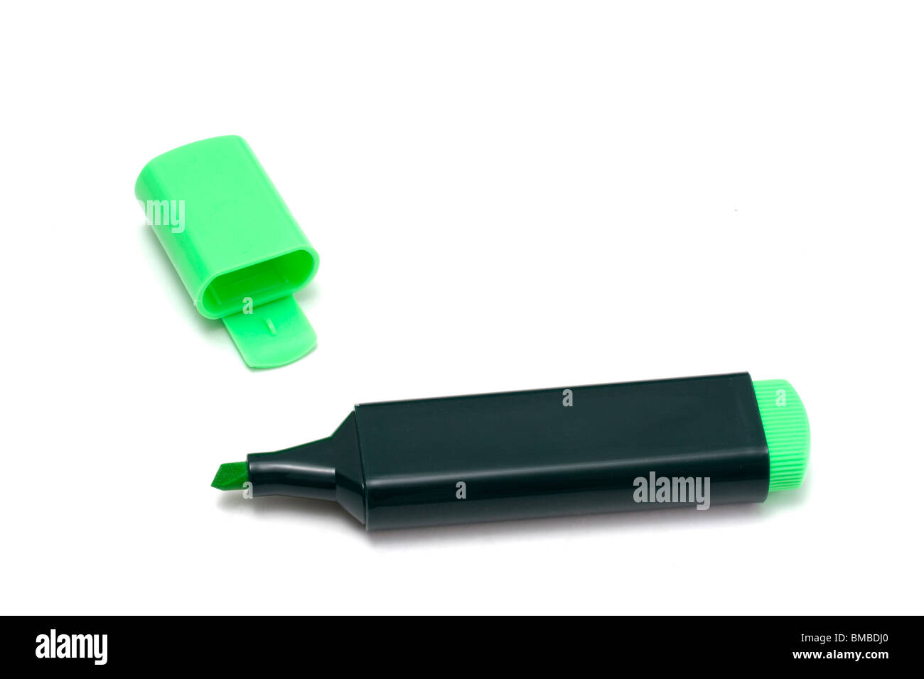Highlighter isolated on white background Stock Photo - Alamy